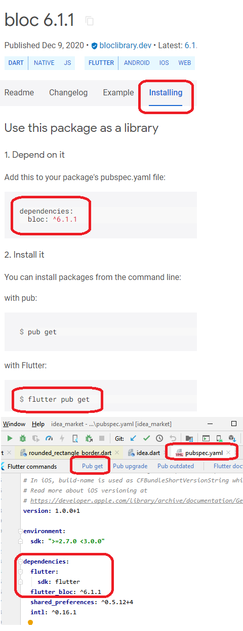 리얼 Flutter 4 App 만들기 Pubget For Packages Kowanas Coding